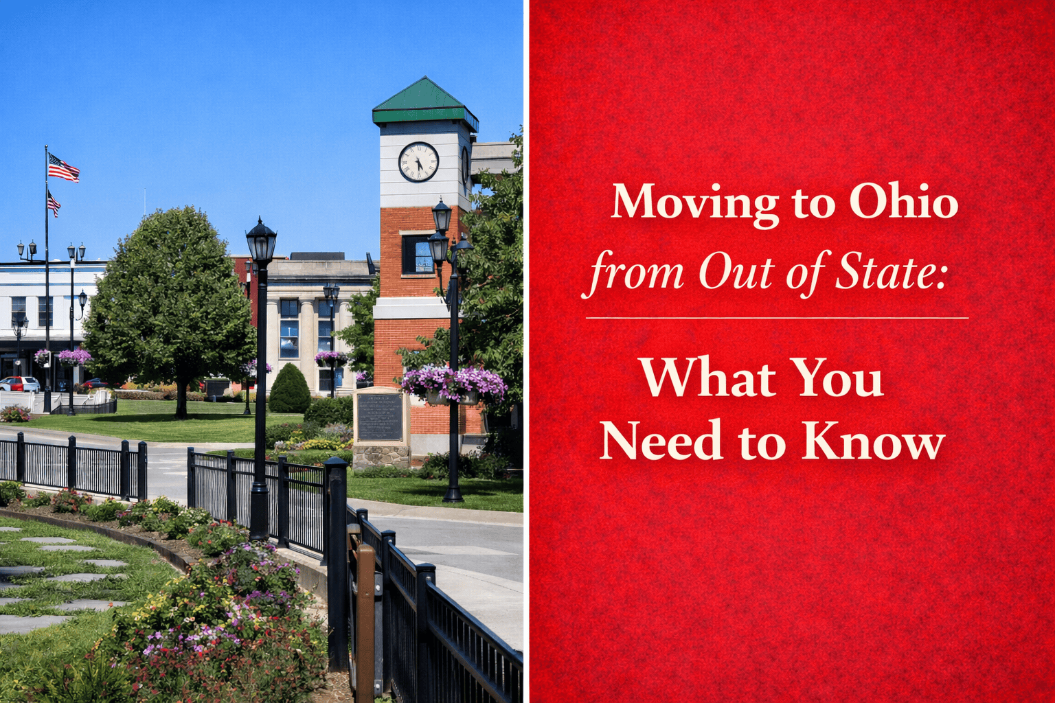 Moving to Ohio from Out of State: What You Need to Know | Eyring Movers